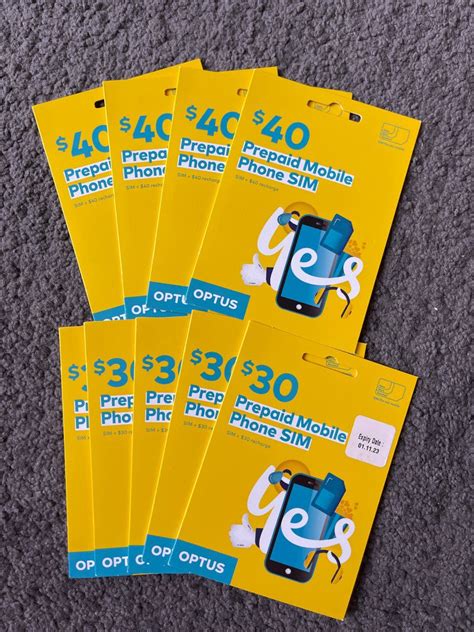 Australia Sim Card Optus Prepaid Sim Card Mobile Phones Gadgets Mobile Gadget