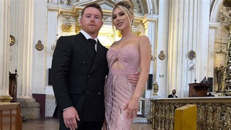 Saúl Canelo Álvarez ¿quién Es Su Esposa Y A Qué Se Dedica