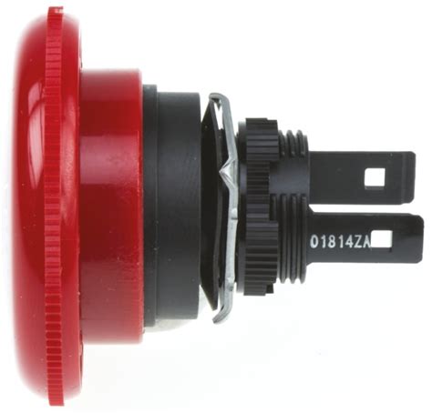 A165em02 Omron Omron Emergency Stop Push Button Dpst 340 8722 Rs