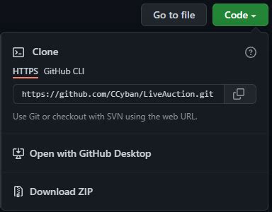 Github Ccyban Liveauction A Java Socket Based Project Called