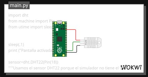 Sensor Temp Y Humed Dht22 Wokwi Esp32 Stm32 Arduino Simulator