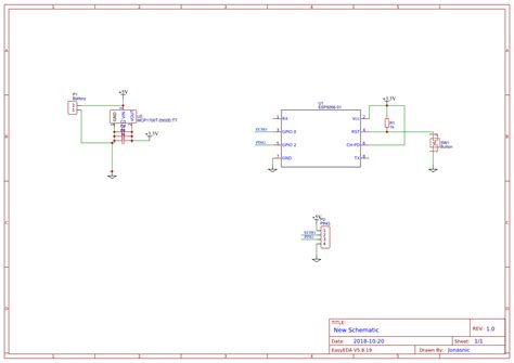 Esp8266 01 Ping Oshwlab