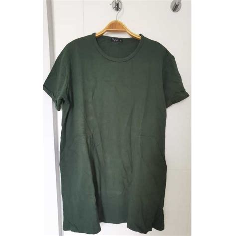 Jual Nymph Dress Hijau Botol Defect Minor Shopee Indonesia