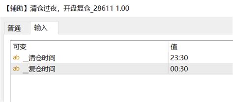 Mt4mt5ea源码下载：【辅助】清仓过夜，开盘复仓 中文模块编程，轻松写ea，不难！