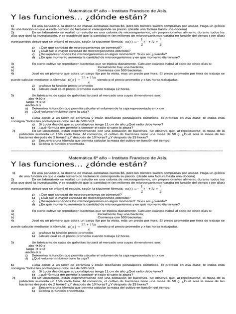 Repaso Funciones Pdf Microorganismo Las Bacterias