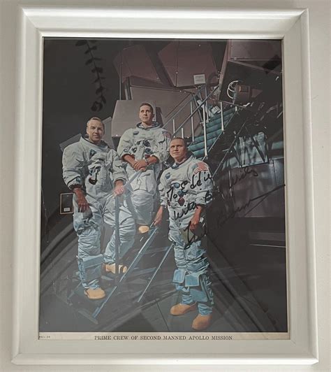 My Signed Photo Of The Crew Of Apollo 8 1968 R Oldschoolcool