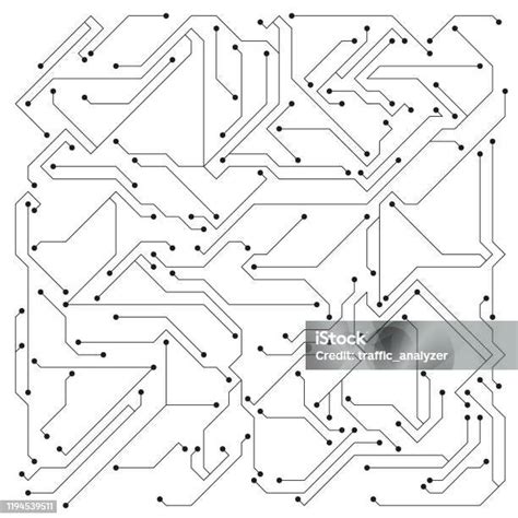 Papan Sirkuit Ilustrasi Stok Unduh Gambar Sekarang Papan Sirkuit