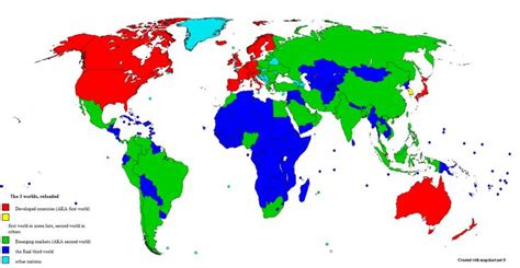 The Three World Theory Reloaded [source 2015 Africa Map Third