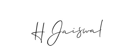 74 H Jaiswal Name Signature Style Ideas Free Esign
