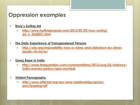 Ppt Oppression Examples Powerpoint Presentation Free Download Id Ppt Oppression Examples Powerpoint Presentation Free Download Id
