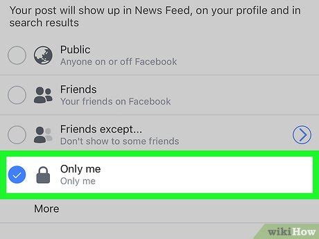 How To Make Your Facebook Profile Picture Private On IPhone And IPad