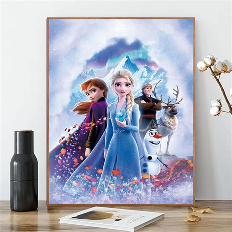Disney Princess Acrylic Painting