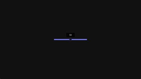 Codepen Range Slider
