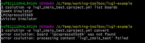 Csolution Print Boards List · Issue 141 · Open Cmsis Packdevtools