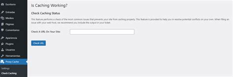 Plugin Proxy Cache Purge de WordPress tutorial de instalación
