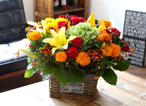 꽃바구니노랑가을느낌 꽃바구니 꽃배달 플라워119꽃배달서비스 꽃바구니노랑가을느낌 꽃바구니