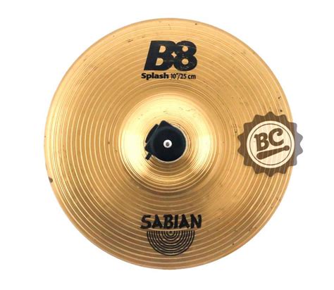 Splash Sabian B8 Bronze 10 Usado