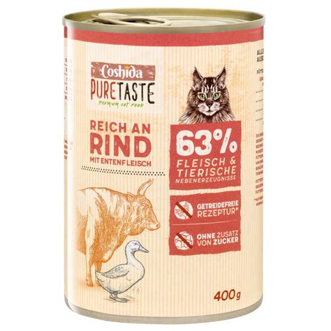 Coshida Pure Taste Rind Mit Entenfleisch