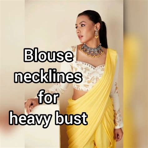 Blouse Necklines For Heavy Bust 📸😍 In 2025 Best Blouse Designs Pink