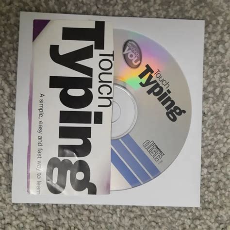 TEACHING YOU TOUCH TYPING 2002 Windows PC CD ROM 2 00 PicClick UK