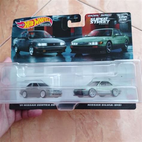 Jual Hot Wheels Two Twin Pack NISSAN SENTRA SE X NISSAN SILVIA S Potongan Chat Admin