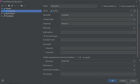 Springboot项目容器（docker）部署spring Boot Docker部署容器名称 Csdn博客