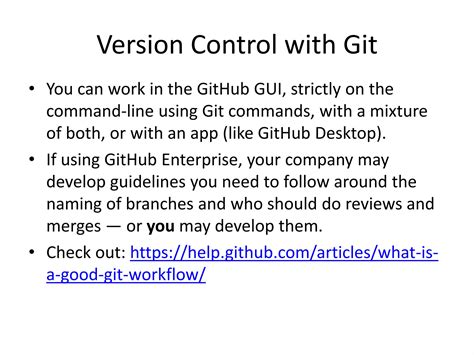 Github Workflows For Technical Communication Pdf