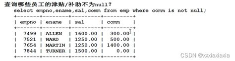 数据库第一课 初识数据库 及部分查询 数据库部分查询 CSDN博客