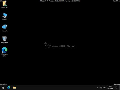 วธเขา Safe Mode Windows แบบงายๆ KruPloy