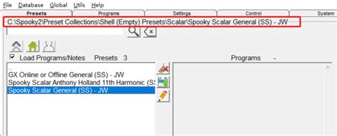 Understanding Presets And Programs Optimizing Your Results Of Rife Scalar Mode Spooky2 Scalar