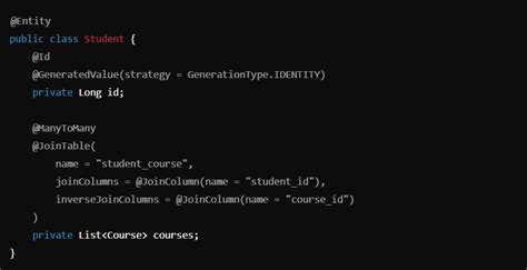 Dulanjith Wathsala On Linkedin Springboot Springdatajpa Java Manytomany Programming
