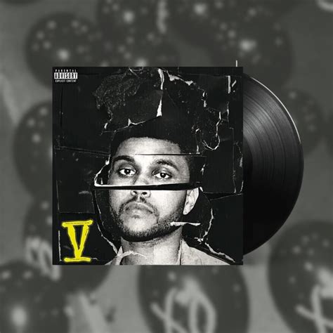 Beauty Behind Madness The Weeknd Yellow And Black Splatter Vinyl Lp