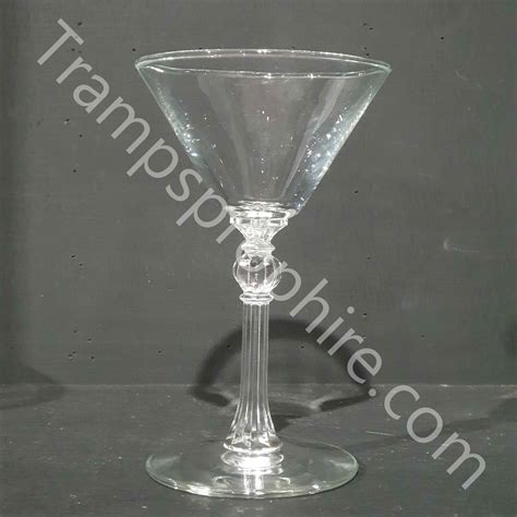 Pair Of Martini Cocktail Glasses Tramps Prop Hire