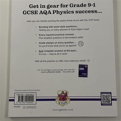 GCSE Physics AQA Revision Guide Higher Includes Depop