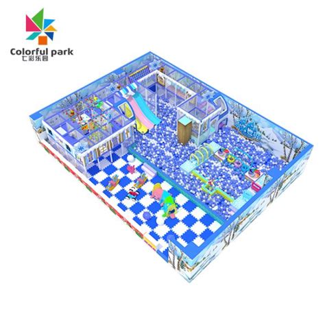 Ice Kingdom Naughty Castle Colorful Park