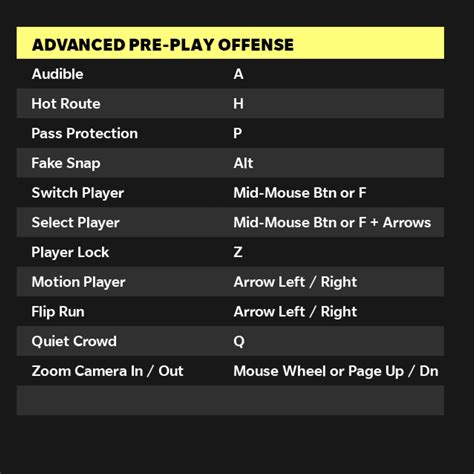 Madden Pc Controls