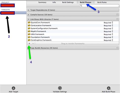 如何在xcode 4中“添加现有框架”？ xcode 添加框架 csdn博客