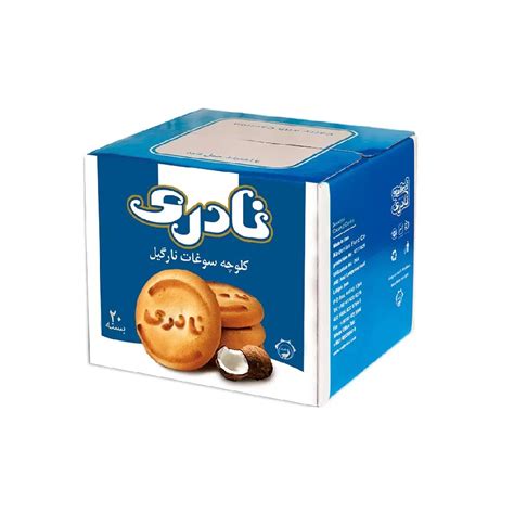 کلوچه نارگیلی سوغات نادری بسته 40 تایی رامسرشاپ