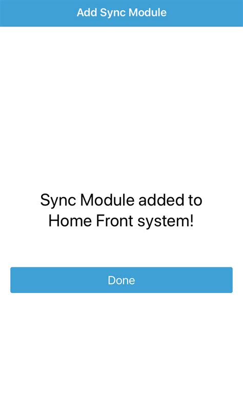 Setting Up Your Sync Module 2 — Blink Support