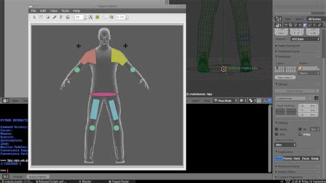 WIP Puppet Master Animation Rig Picker For Blender With PyQt Released Scripts And Themes