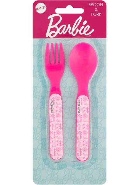 Barbie Spoon And Fork Set Pep Online