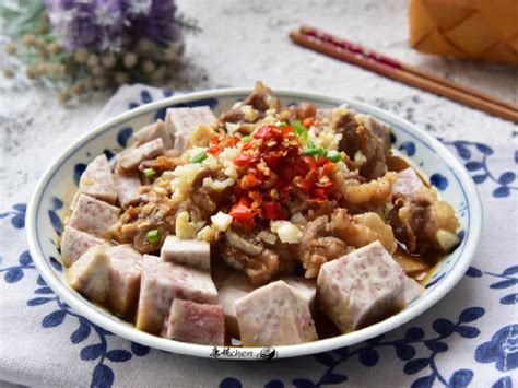 早餐店的芋头排骨图片酸豆角肠粉大山谷图库