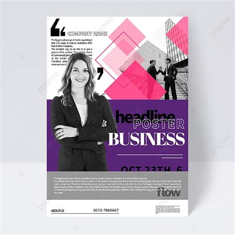 Business Office Flyer Template Download On Pngtree