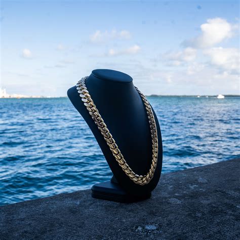 18 Mm Cuban Link Chain 10k