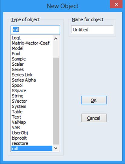 Eviews Rolling Regression