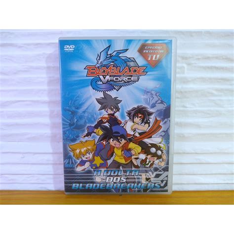 Dvd Beyblade Vforce A Volta Dos Bladebreakers Shopee Brasil