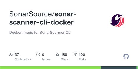 Github Sonarsourcesonar Scanner Cli Docker Docker Image For