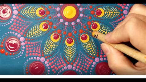 How To Paint Dot Mandalas 75 Step By Step Tutorial Lydia May Youtube