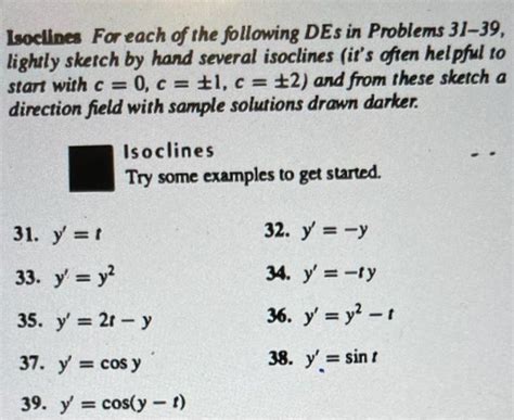 Solved 61 Autonomy Autonomous Equations When A First Order