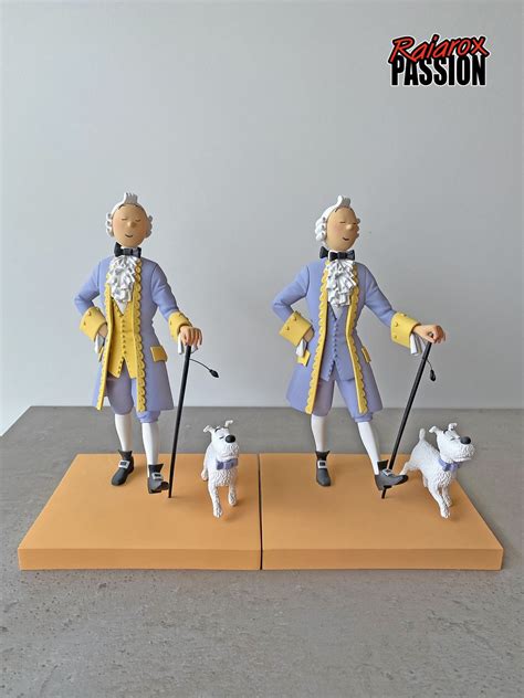 Tintin Et Milou Princiers Fariboles Figurines Tintin Aroutcheff Leblon